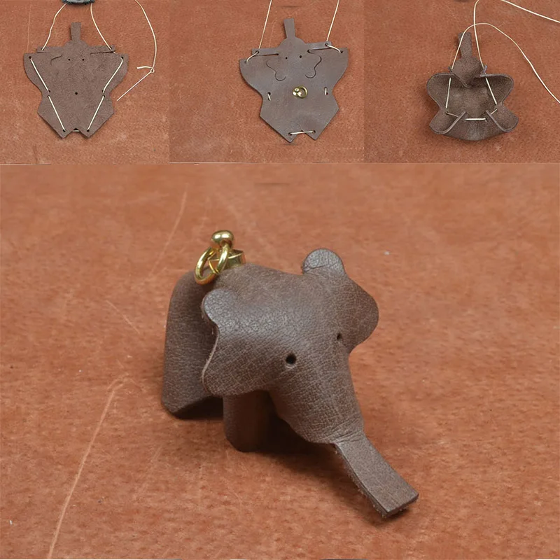 Leather Sewing Pattern Pvc Template 5 Type Animal Leather Pendant ...