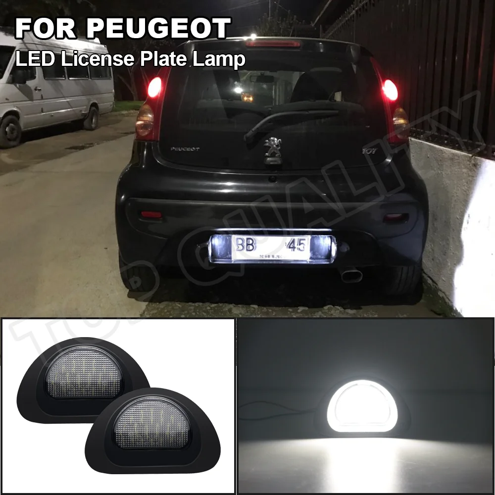 Number Lamp For Citroen C1 2005 2013 Peugeot 107 2005 2014 OEM#6340E2 ...