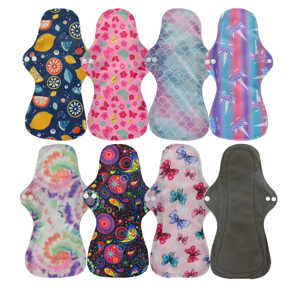 Menstrual-Pads-Heavy-Flow-Reusable-Waterproof-Panty-Liner-Bamboo ...