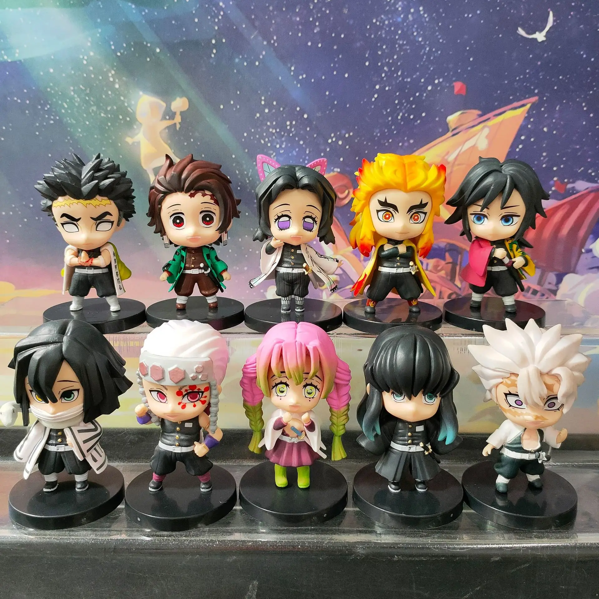 Anime Demon Slayer Kimetsu no Yaiba cute kawaii 8cm Rengoku Kyoujurou ...