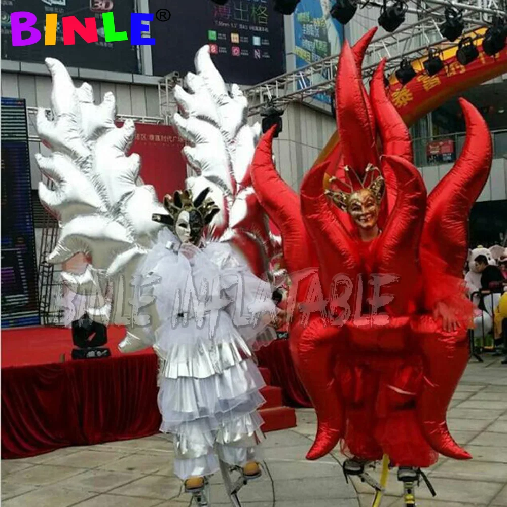 New popular parade walking inflatable jellyfish and wing costume for ...