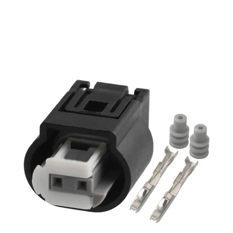 2 핀 암 1718555 1 자동차 실외 온도 센서 abs 휠 속도 플러그 커넥터, bmw용|케이블, 어댑터 & 소킷 ...