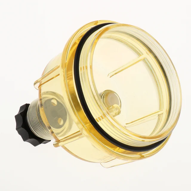 72 X55mm ABS Plastic Boat Fuel Tank Filter Water Separator Bowl ...