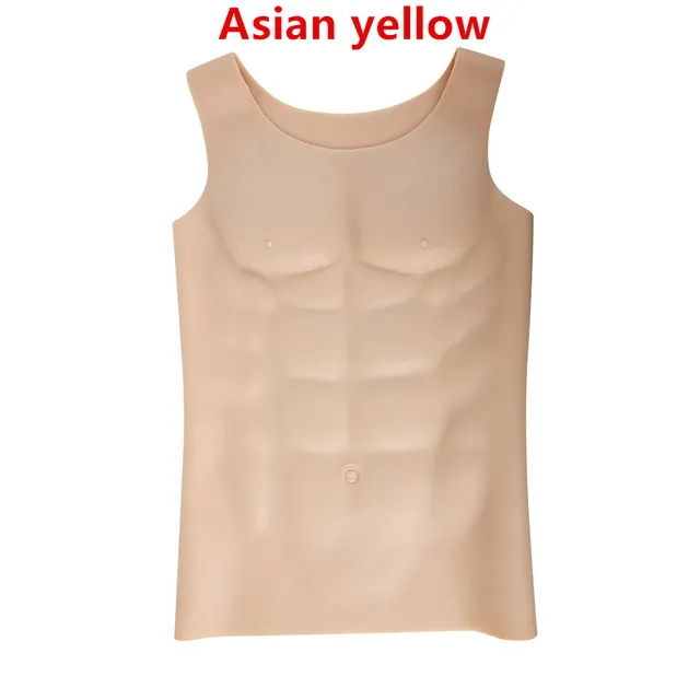Realistic Silicone Fake Muscle Chest Plate - Queerks™