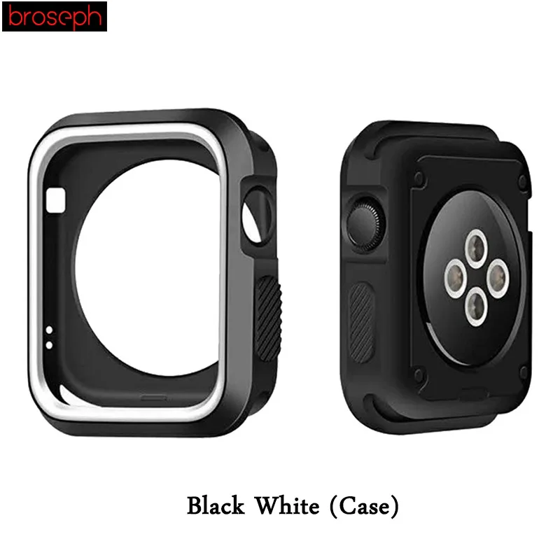 Watch Protector Bumper for Apple watch 4 Case 40mm 44mm Silicone Watch ...