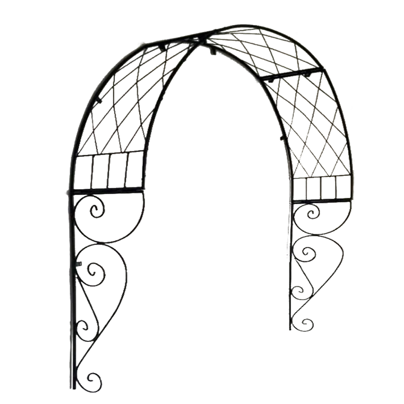 Outdoor Arch Flower Rack European Arched Gardening Plant Climbing Frame ...