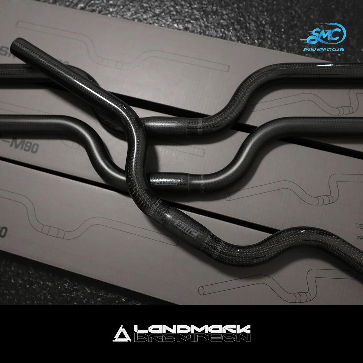 Smc Carbon M Handlebar 25.4*560mm For Brompton - Bicycle Handlebar ...