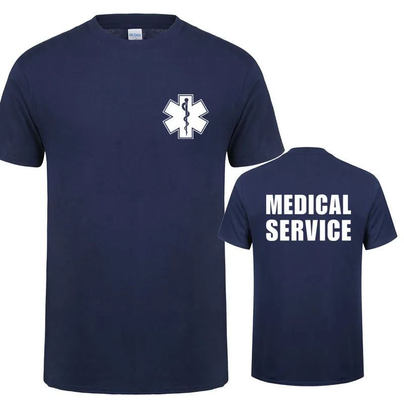 EMT-Paramedic-Emergency-Medical-Services-T-Shirt-Men-Casual-T-shirt ...