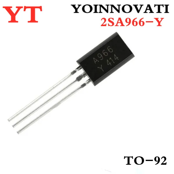 200pcs/lot 2sa966-y 2sa966 1.5a/30v A966 To-92l Ic - Integrated ...