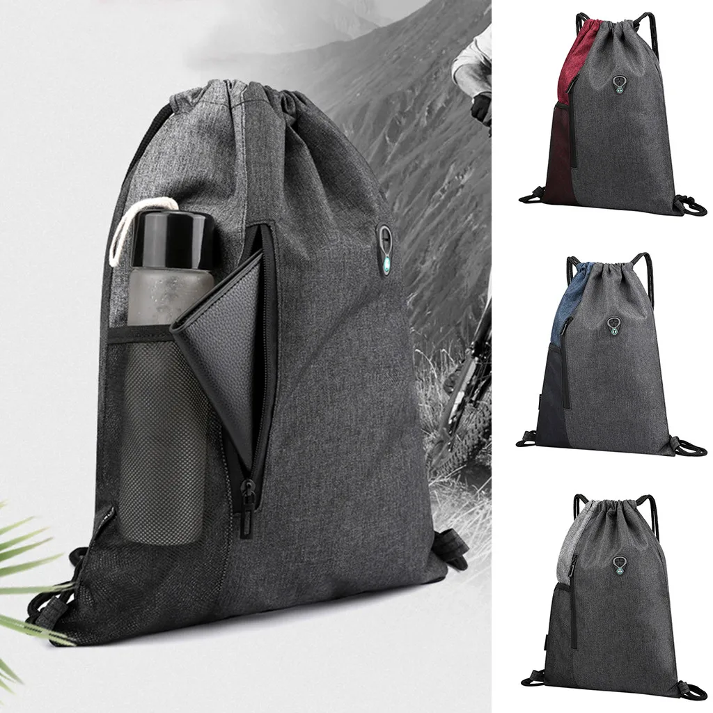 Polyester Drawstring Backpack | Drawstring Backpack Bag Pack - Fashion ...
