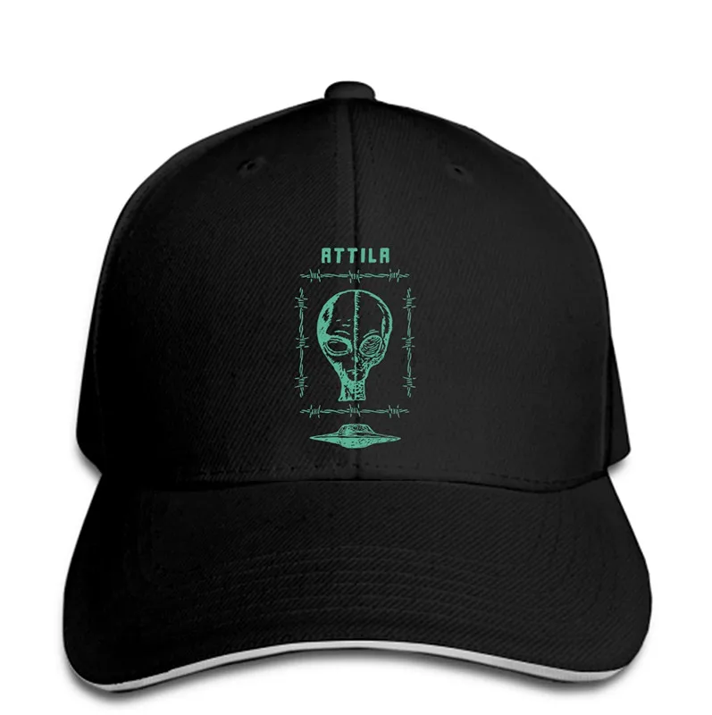 Attila UFO Men Baseball Cap Fashion Funny Printing Hat Snapback Cap ...