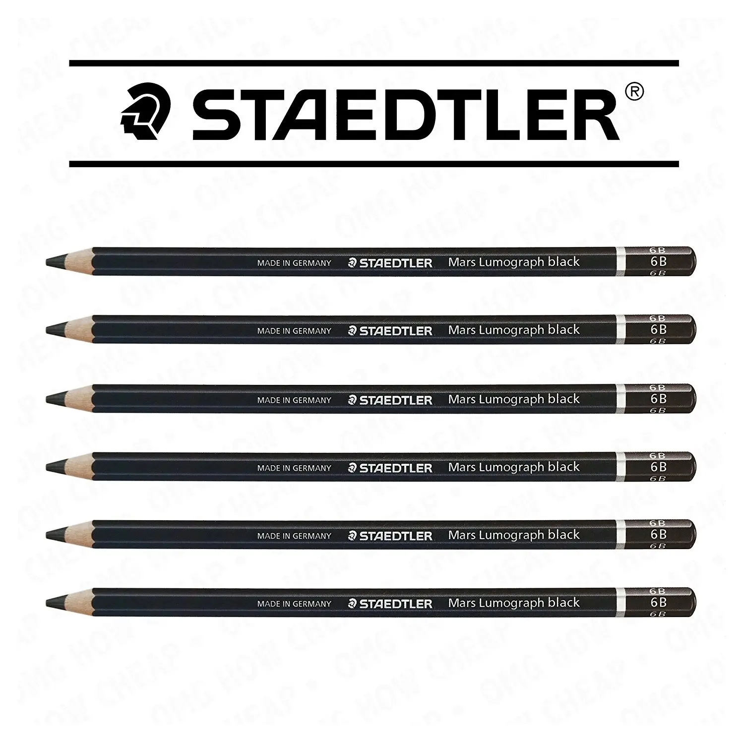 1-pz-germania-STAEDTLER-100B-Mars-lumografo-nero-schizzo-pittura ...