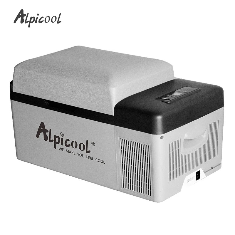 Alpicool 15L/20L Mini buzdolabı 12/24V 220V araba ev buzdolabı ...
