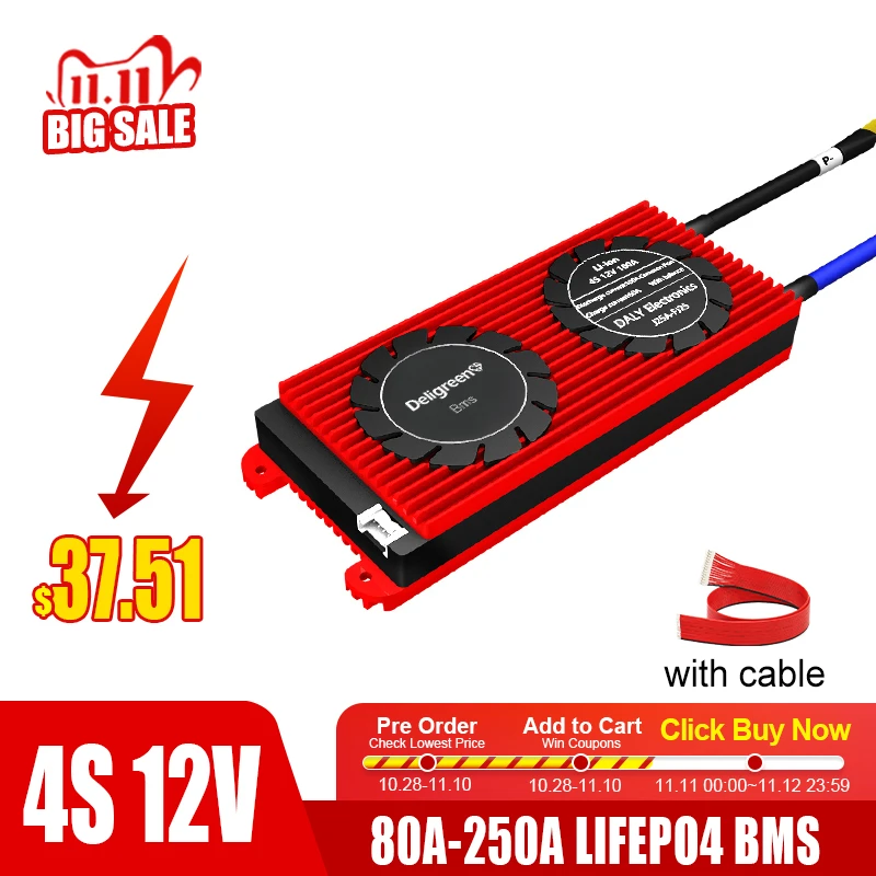 BMS PCB BMS, 3.2V LiFePO4 배터리 팩, 18650 리튬 배터리 팩, 4S, 12V, 80A, 100A, 120A, 200A, 250A|bms pcb ...
