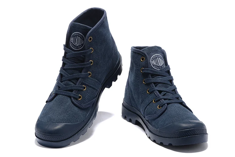 Palladium Shoes Low Top Blue