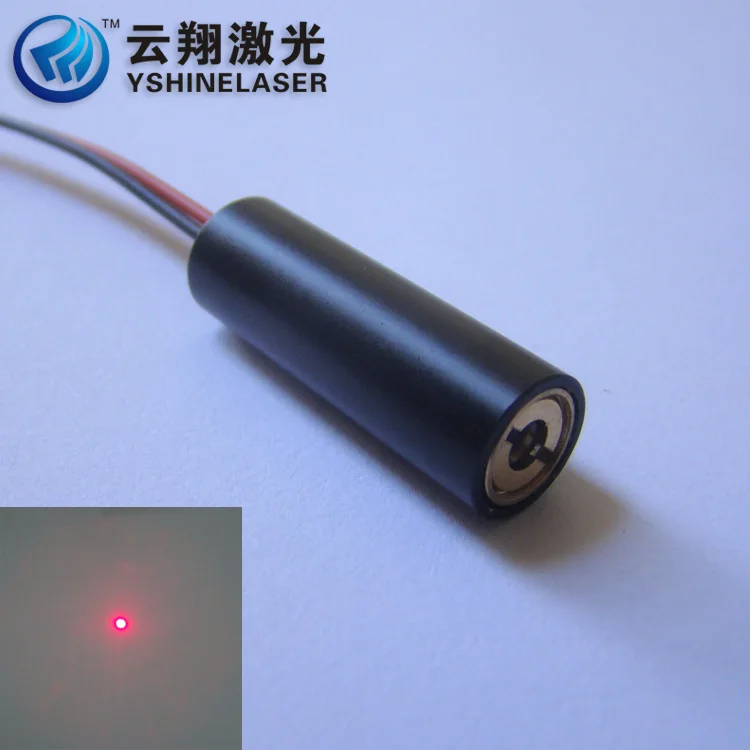 24V 1mW 650nm red laser module Red dot positioning laser tube ...