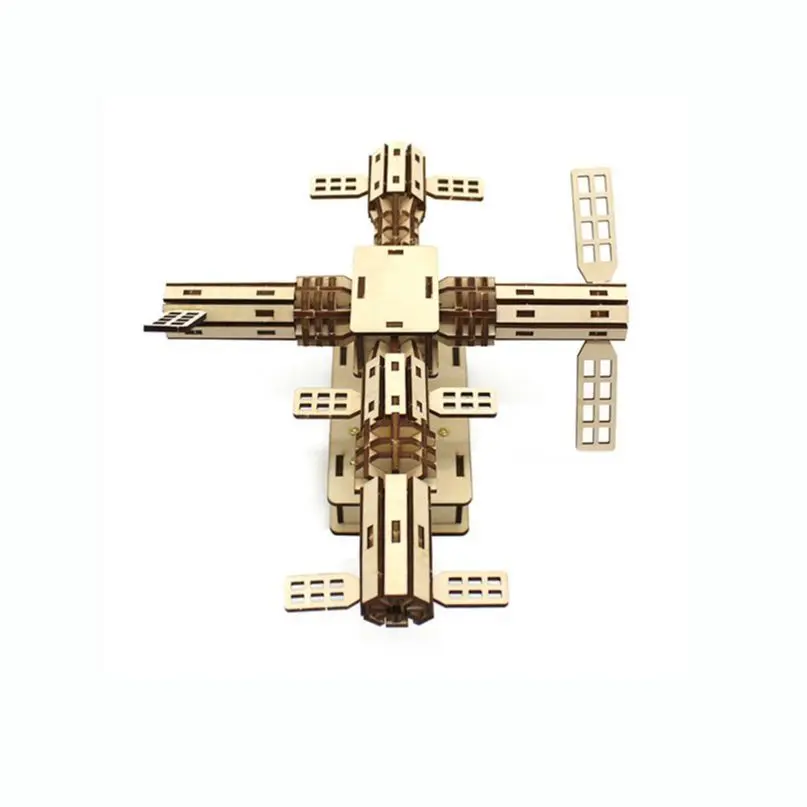 Wooden Space Station