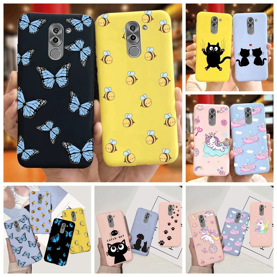 Lovely-Printed-Colored-Case-For-Honor-6X-BLL-L22-BLN-L21-Soft-Silicone ...