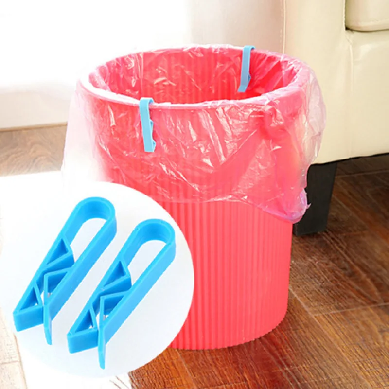 20PCS bin clip garbage bag fixing clip edge button creative garbage bag ...