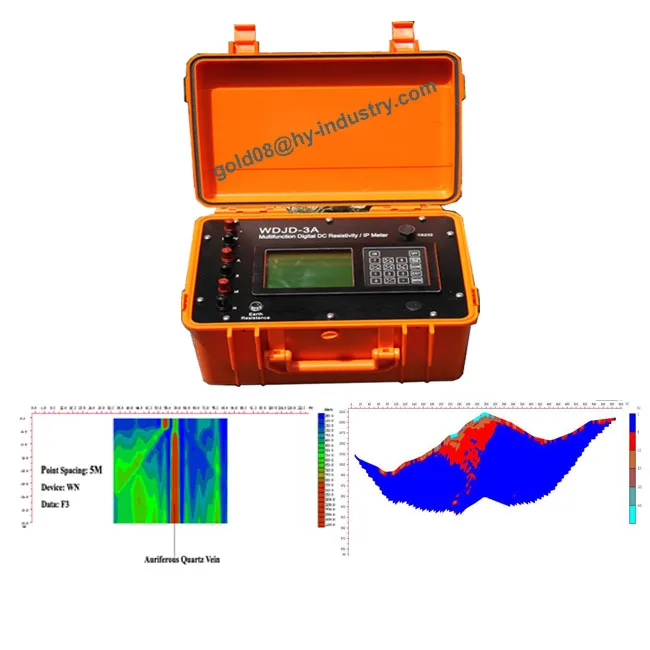 2-D Geophysical Resistivity Meter Electrical Resistivity Tomography ...
