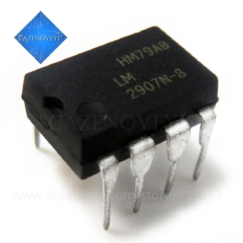 5 unids/lote LM2907N 8 LM2907 DIP 8 convertidor de frecuencia de ...