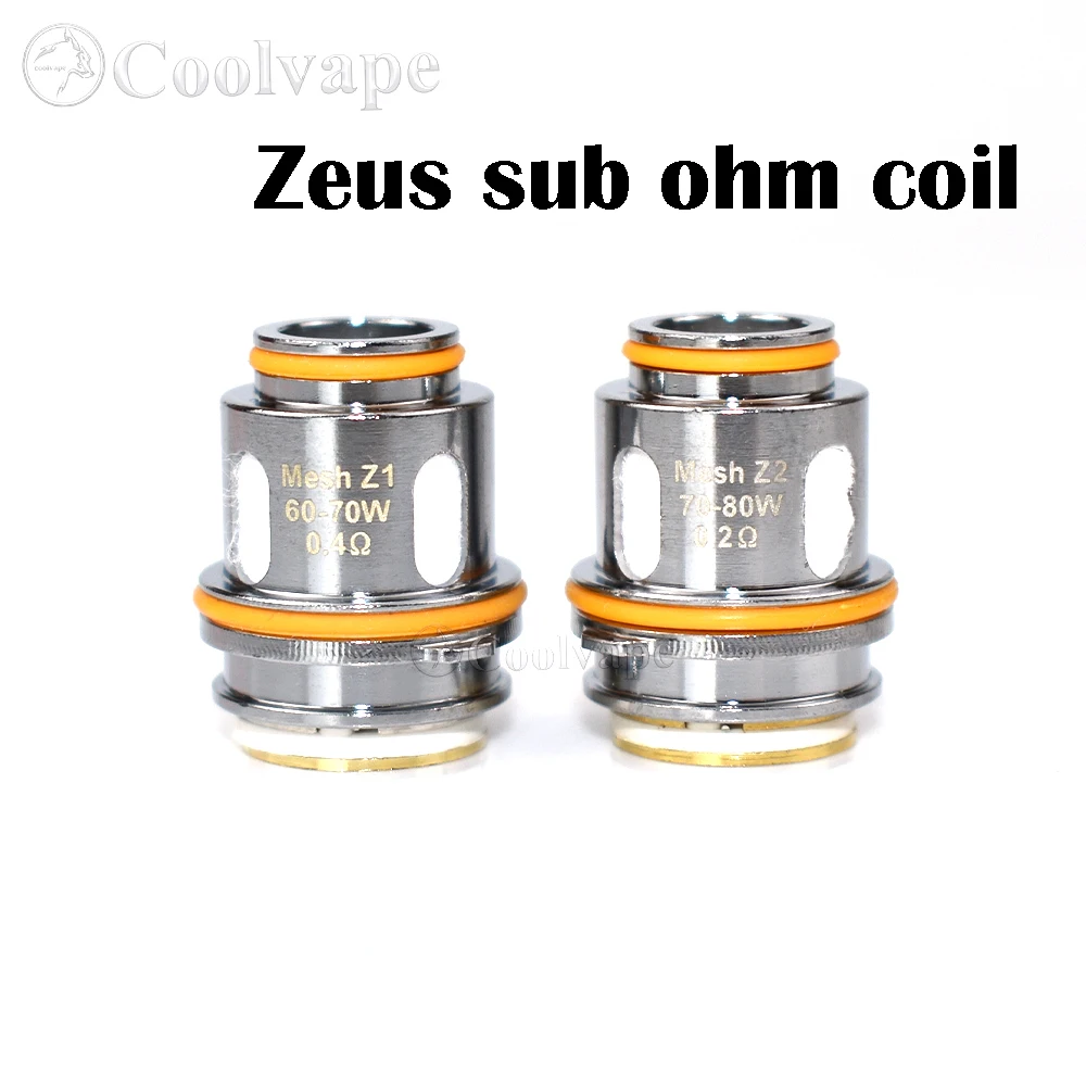 Vape Zeus Sub Ohm Coil Mesh Coil Replacement Atomizer Coil Heads Z1 Z2 ...