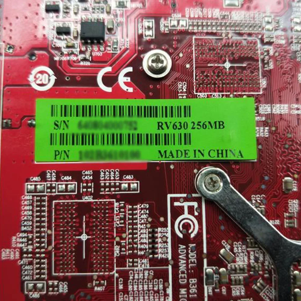 Original graphics card MacPro HD2600XT 265M ATI HD 2600 256MB Core ...