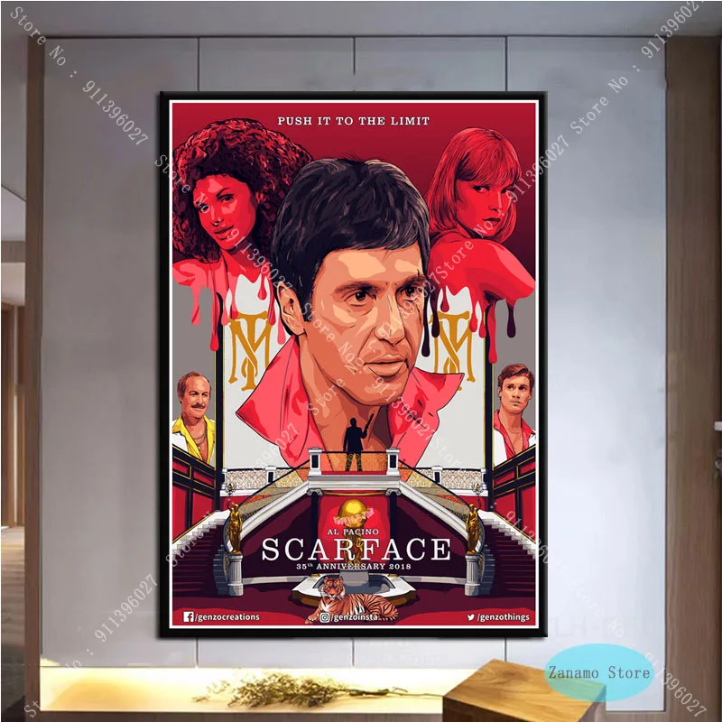 Scarface Framed Poster