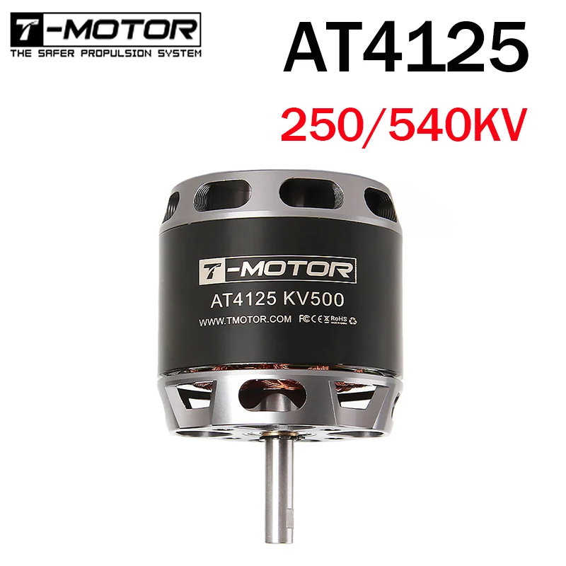 T MOTOR AT4125 250KV 540KV 긴 샤프트 무거운 리프트 드론 모터 RC 항공기 모델 비행기 Bldc 모터 고정 ...