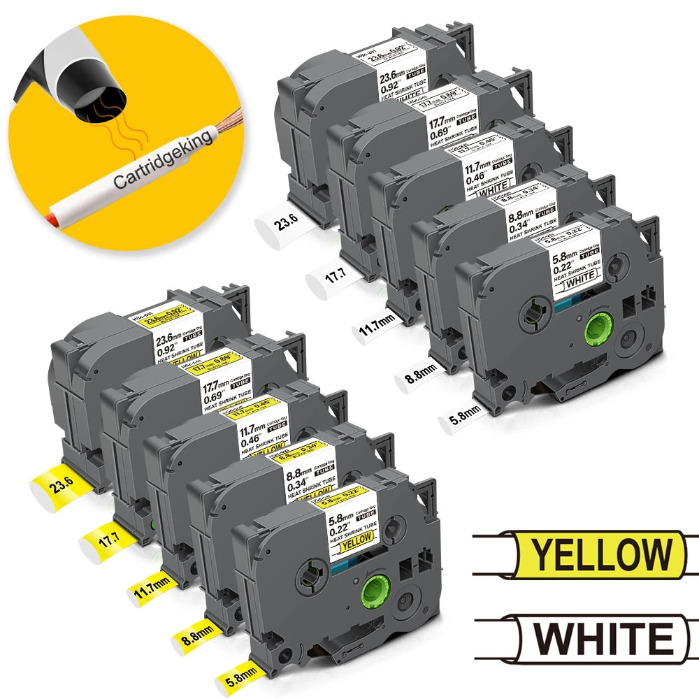 1PCS HSe231 Hse 231 Heat Shrink Tube for Brother HSe 211 221 231 241 1 ...