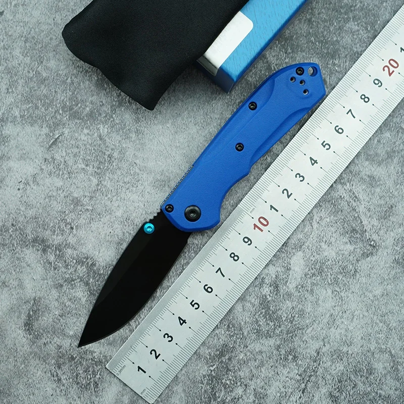 Blue-Hard-Box-New-Mini-565-Folding-Knife-Mark-S90V-Blade-Nylon-Fiber ...
