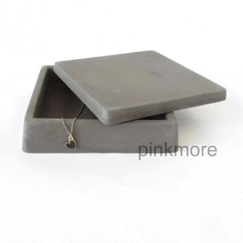 Cement-storage-box-silicone-mold-square-jewelry-box-mold-jewelry-office ...