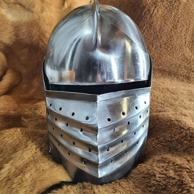 Medieval Plate Armor Helmet