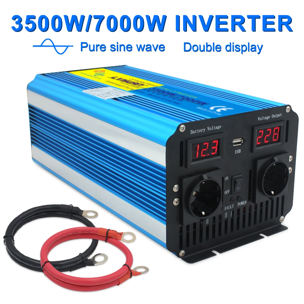 7000W-peak-pure-sine-wave-power-inverter-DC12V-24V-TO-AC-220V-230V-240V ...