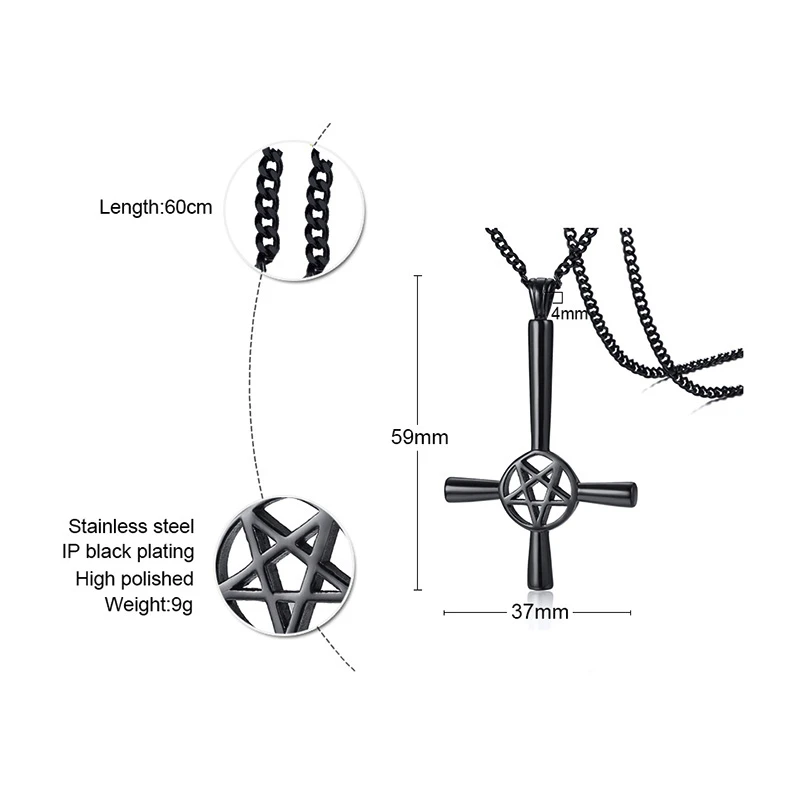 Inverted Cross Pentagram