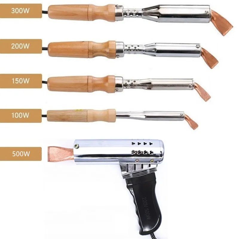 High-Power-Electric-Soldering-Iron-100-150-200-300-500W-220V-with-Pure ...