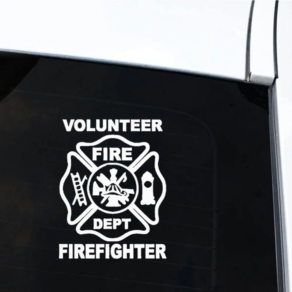 Volunteer Firefighter Decal