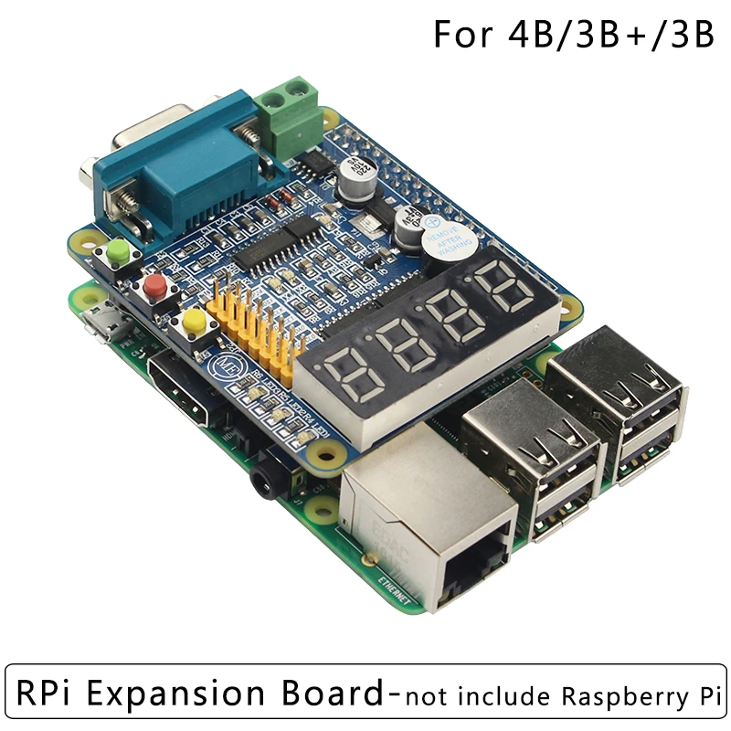 라즈베리 파이 GPIO Expension 보드 GPIO 232 LED Nixie 튜브 485 232 UART 키 다기능 GPIO ...