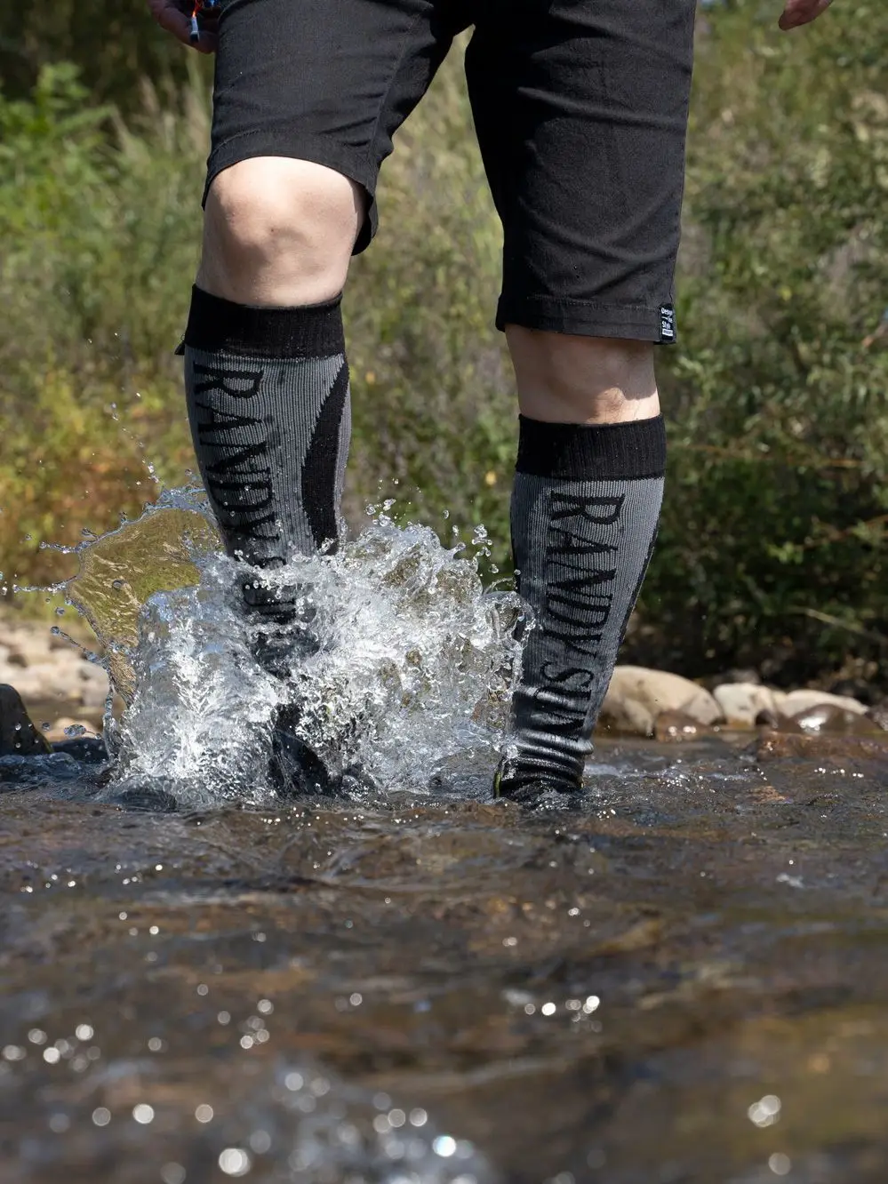 RANDY SUN Unisex Waterproof Breathable Snowboarding Cycling Socks For ...