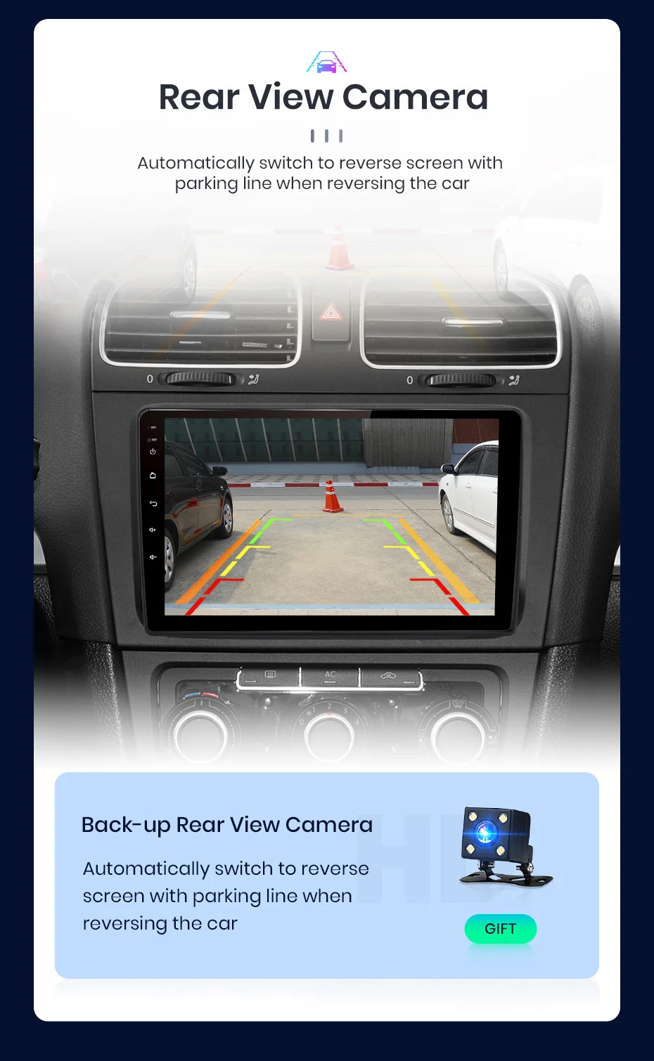 Junsun V1 pro AI Voice 2 din Android Auto Radio for Volkswagen Golf 6 ...