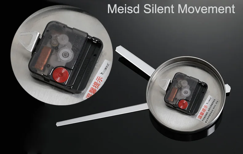 Diy большие бесшумные настенные часы современный дизайн 3d акриловые настенные наклейки часы для