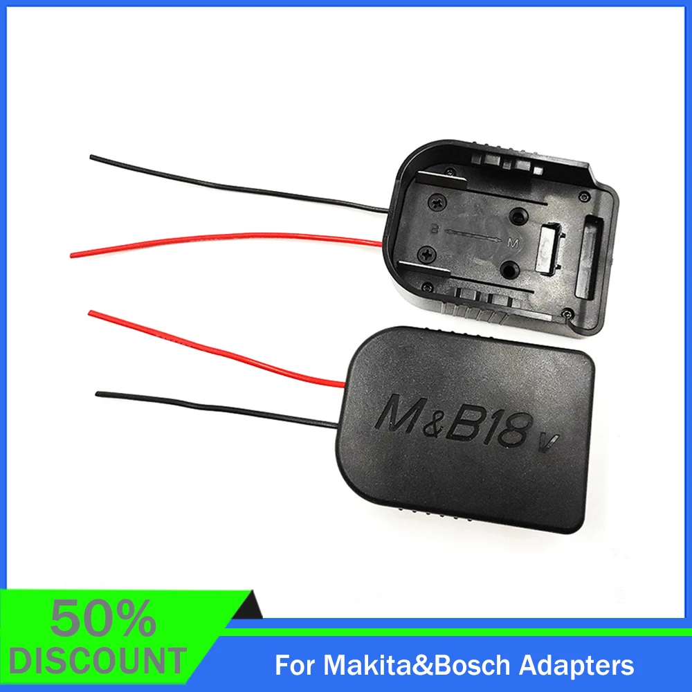 High Quality For Makita&Bosch Adapters 18V Battery Power Connector ...