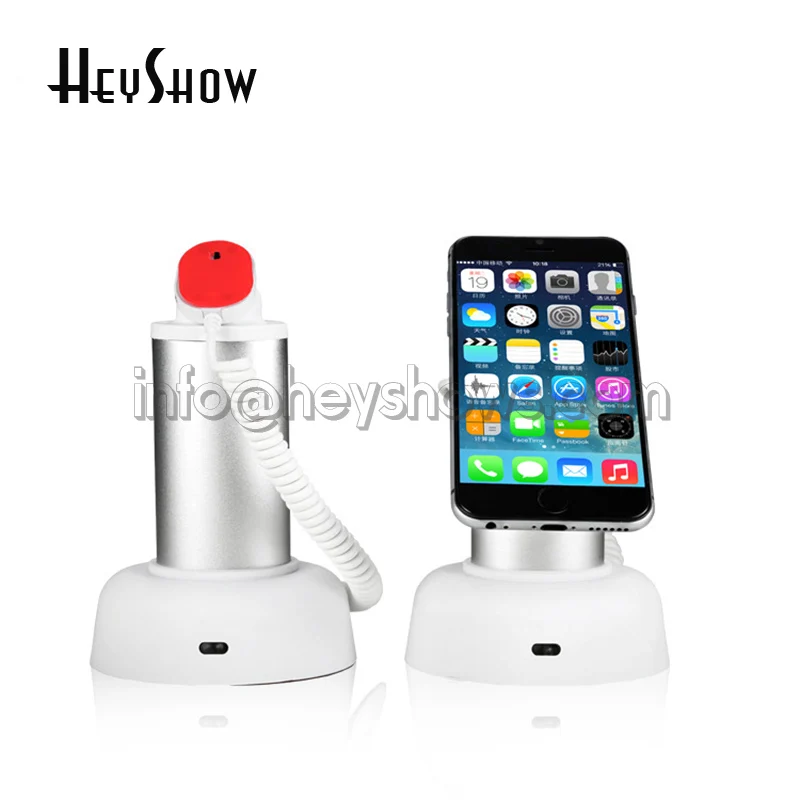 Mobile Cell Phone SecurityStand Burglar Alarm Display Holder White ...