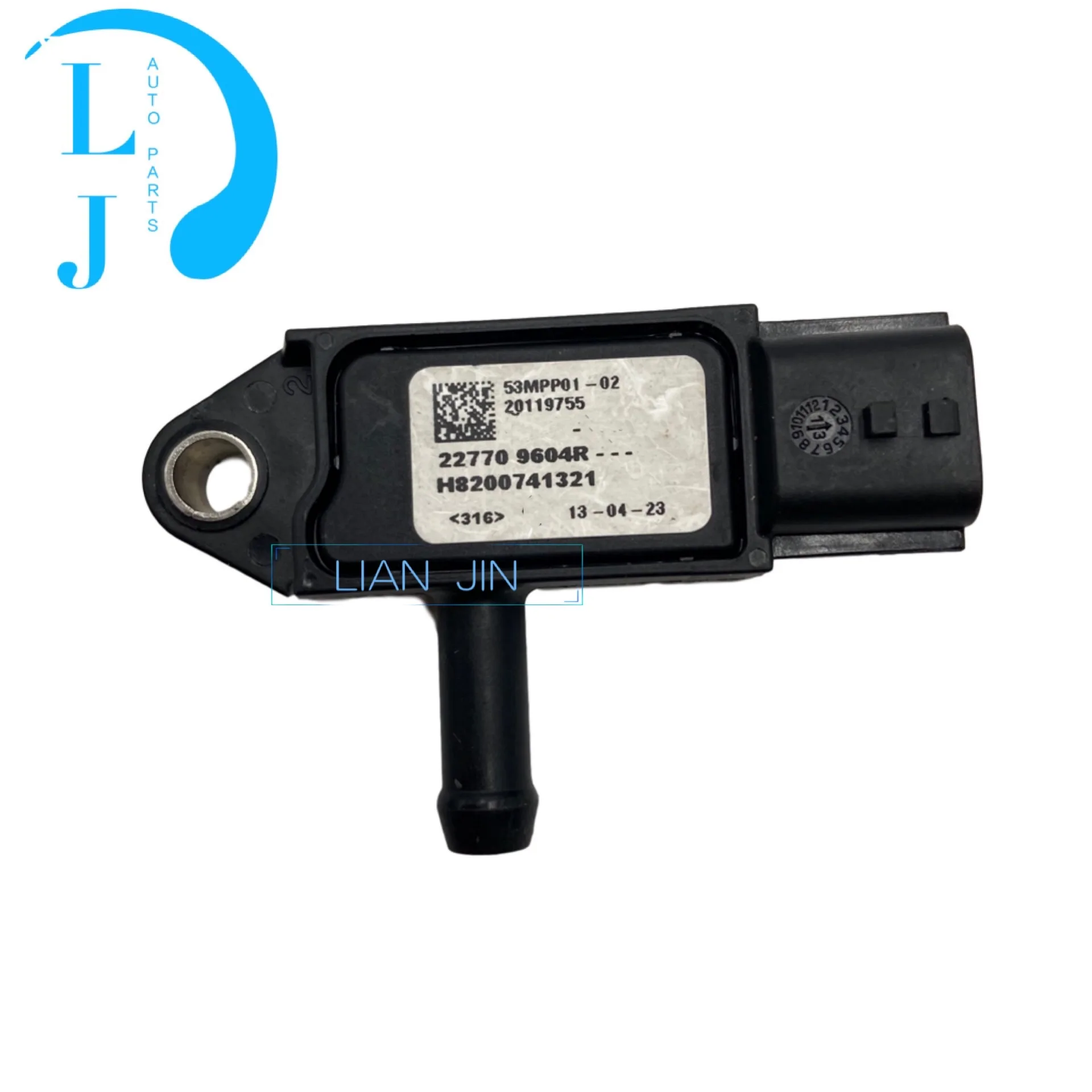 8200741321-53MPP01-02-New-DPF-Exhaust-Differential-Pressure-Sensor-For ...