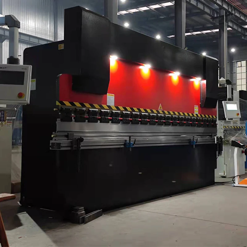 Buy New Hydraulic Folding Bender, Press Brake Bending Machine With TP10S Control System For ...