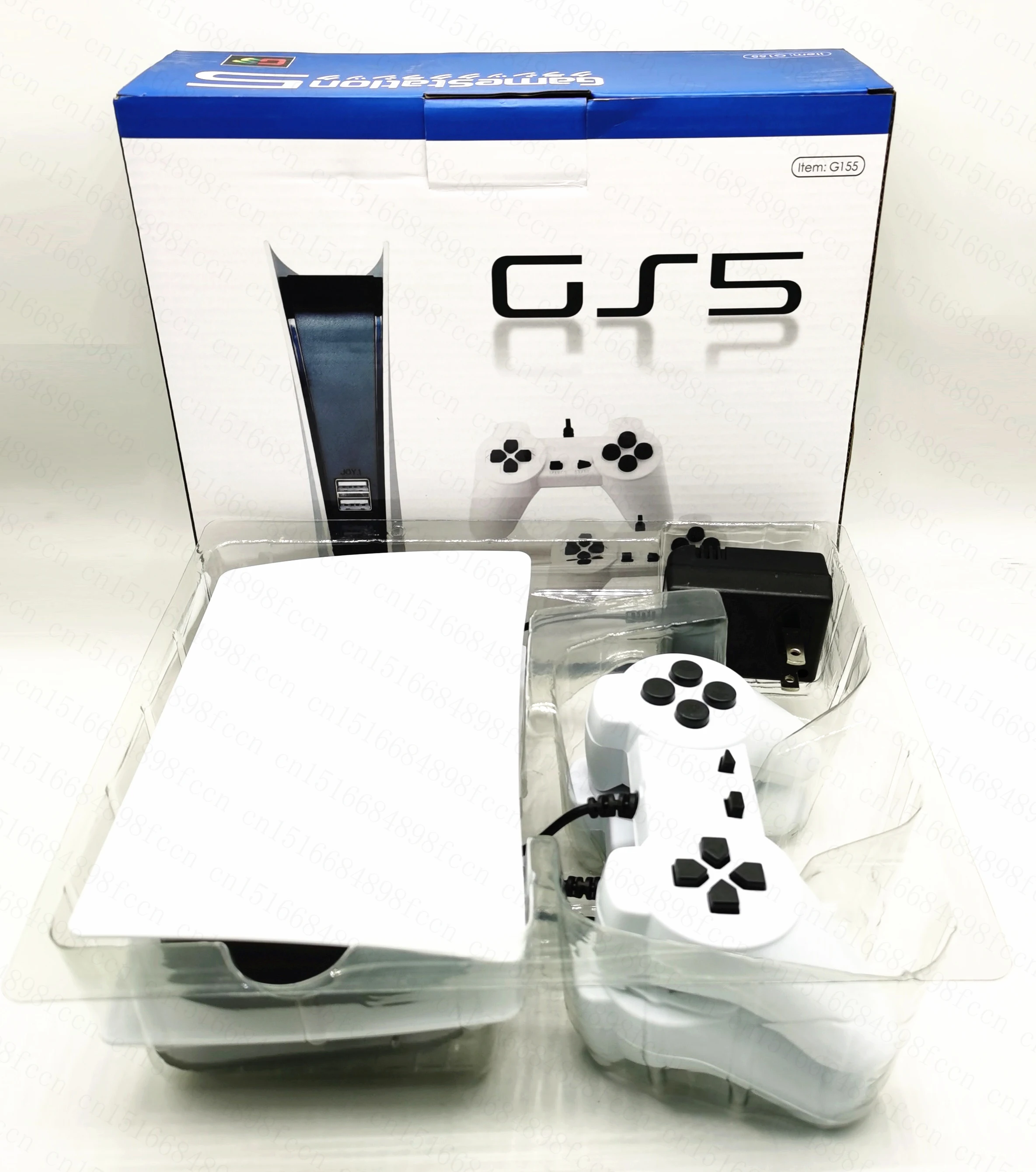 GS5-Console de jeu vidéo TV rétro, lecteur pour Nes, jeux 8 bits avec 200 jeux intégrés ...