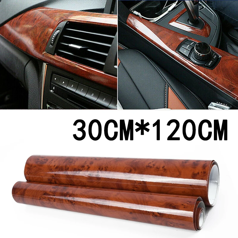 Car-High-Glossy-Maroon-Color-Sticker-Automotive-Internal-Adhesive-DIY ...