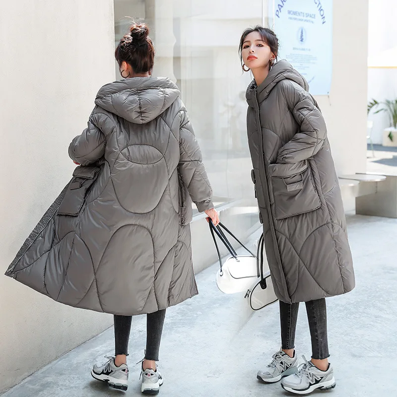 Big-Pocket-Women-s-Winter-Jackets-Long-Padded-Coats-Thicken-Hooded ...