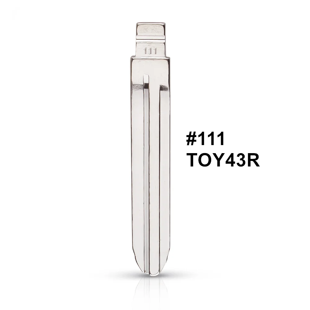 10 Pcs/lot Keydiy #111 Toy43r Lishi Metal Blank Uncut Flip Kd Vvdi ...