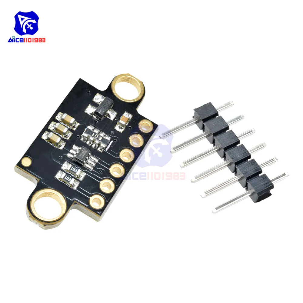 VL53L0X Time-of-Flight Flight Distance Measurement Sensor Breakout ...